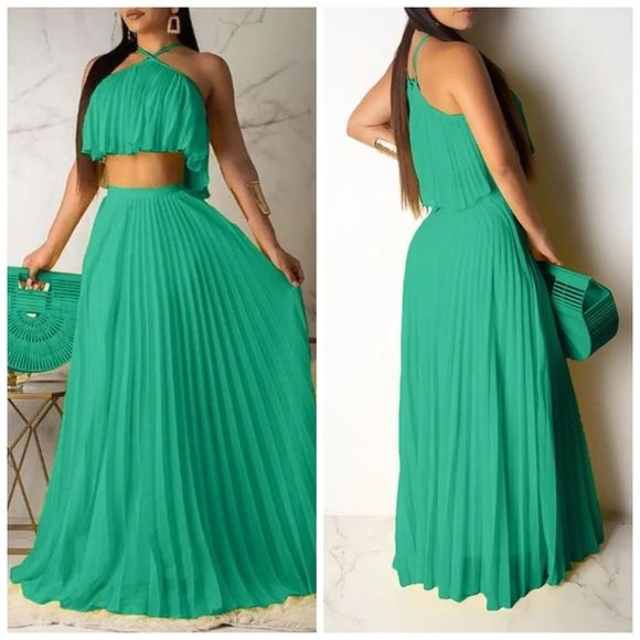 Skirts | Pleated 2 Piece Set | Poshmark